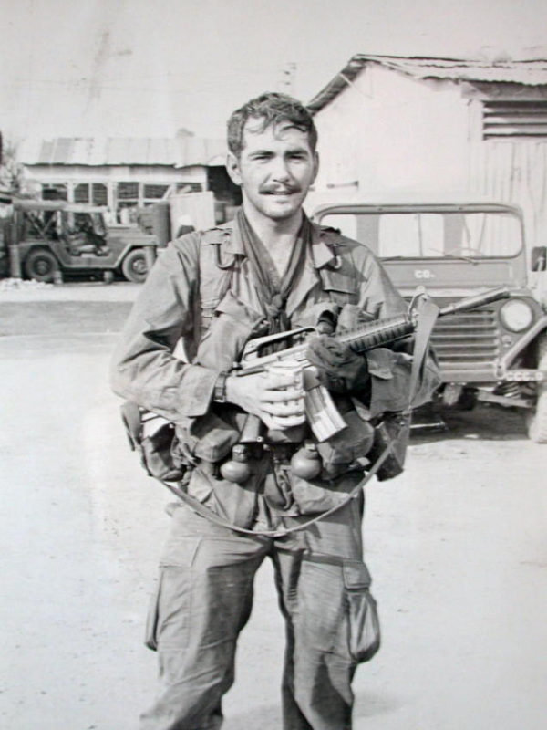 Plaster ran 22 top secret missions into Laos and Cambodia.